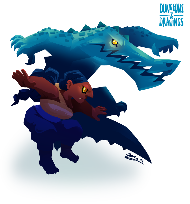 Werecrocodile Pathfinder