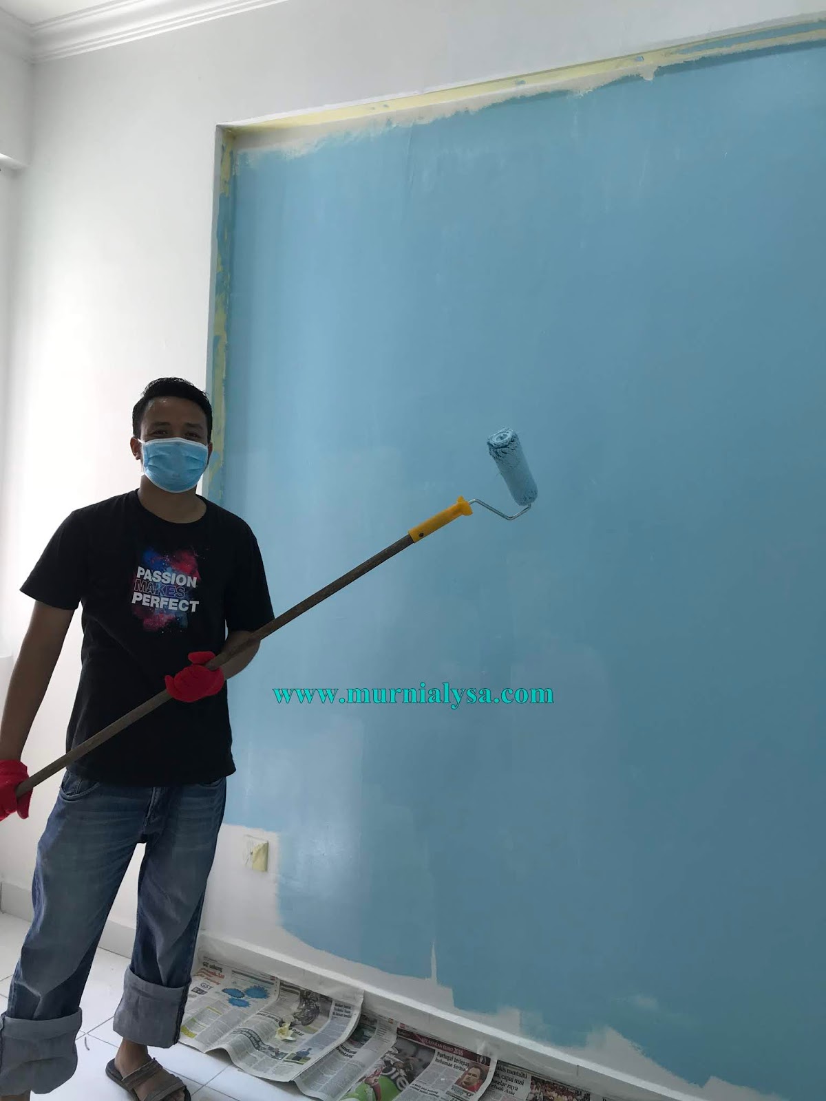 Coretan Murni Alysa : Cat Sendiri Bilik Tidur Rumah Baru | Nippon ...