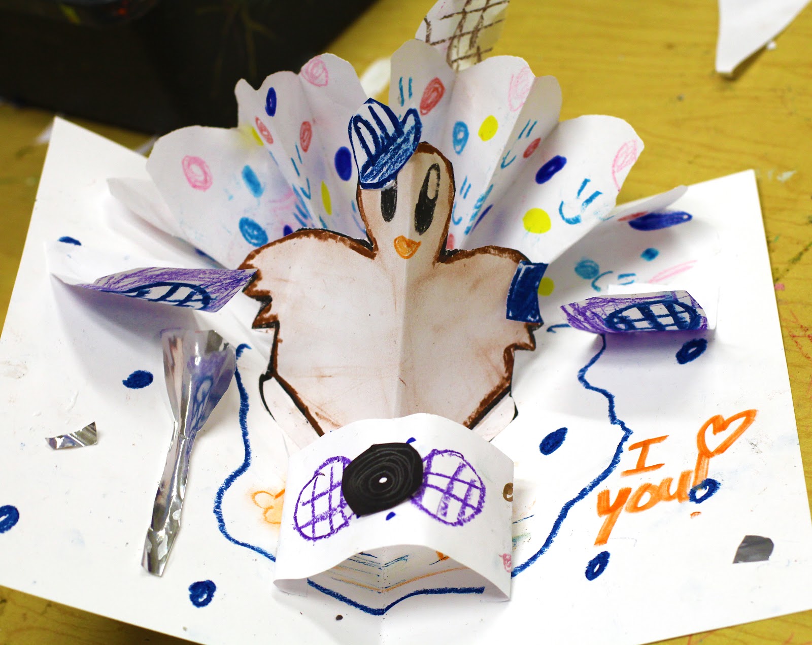 smART Class: Pop Up Turkey Card