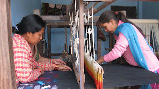 Traditional Limbu Dhaka Textile Weaving from Nepal