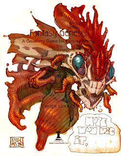 Sketch Round-Up: Round-up Review: Fantasy Genesis by Chuck Lukacs