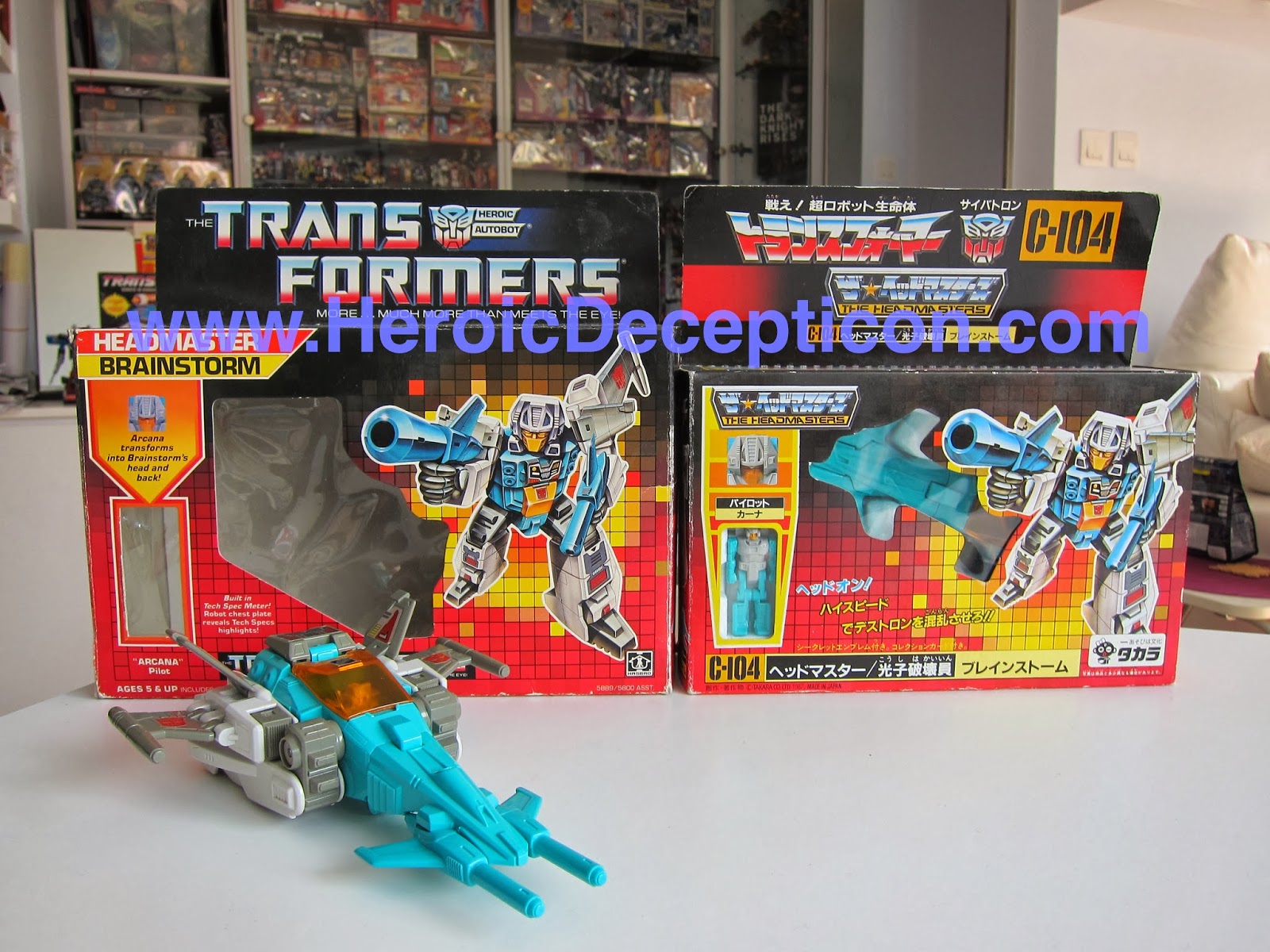 Heroic Decepticon: Takara Transformers C-104: Brainstorm MIB