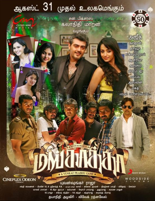 Latest Movies Gallery: MANKATHA RELEASE DATE POSTERS