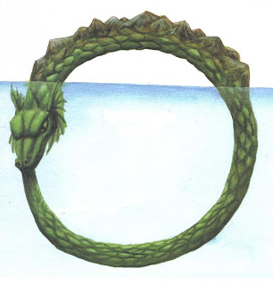 IMAGENES Y TEXTOS SELECTOS: SIMBOLO DEL UROBOROS u OUROBOROS