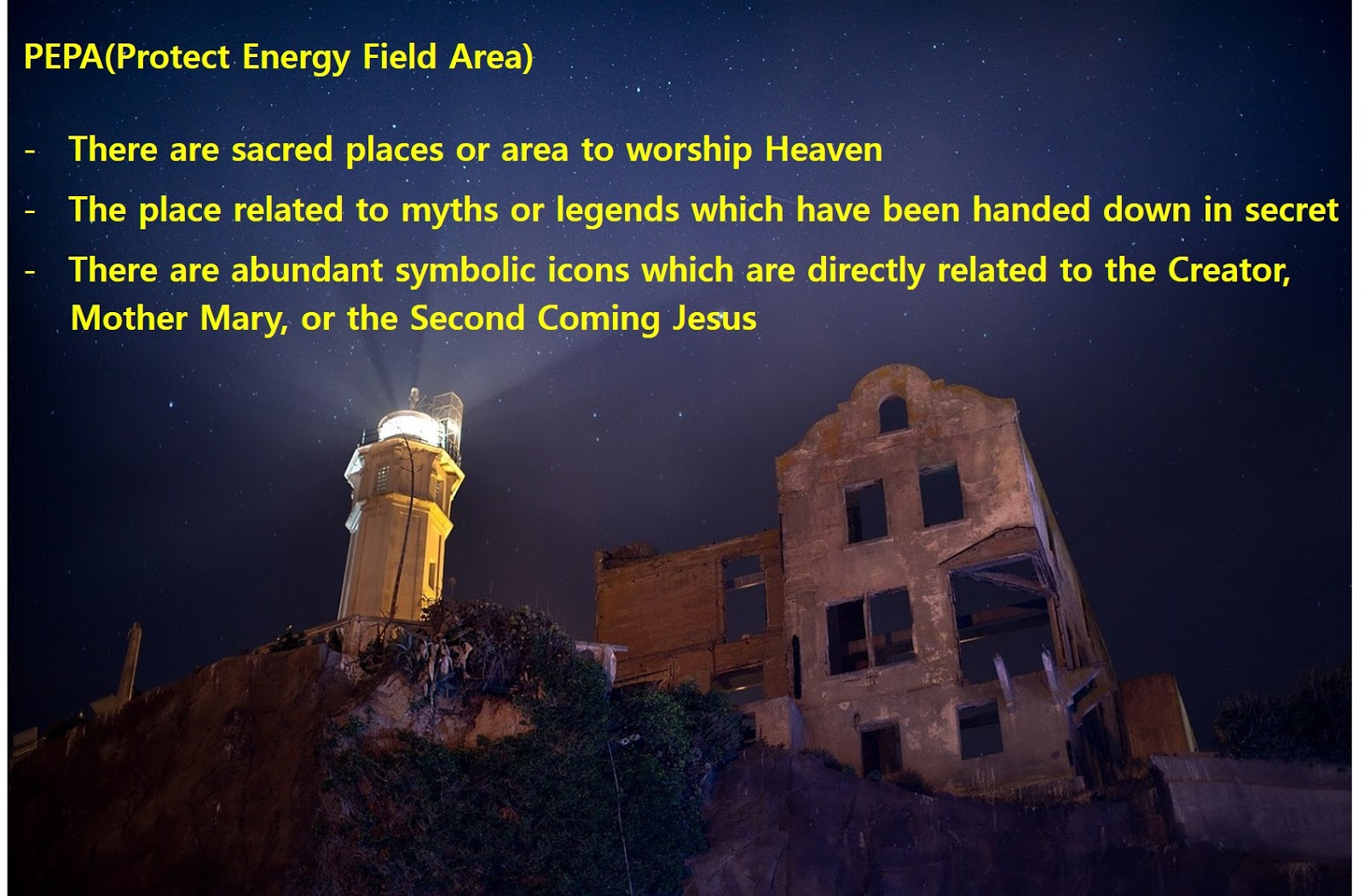 How to find a safe zone – PEFA (Protective Energy-Field Area)