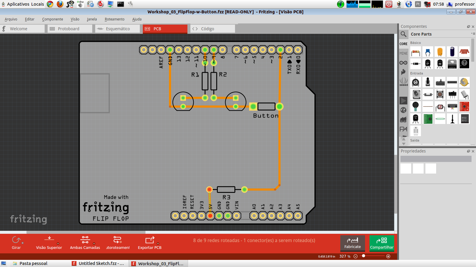 Fritzing software - proflatin