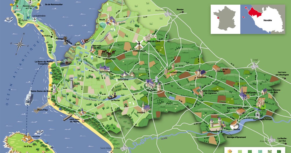 Location aux portes de l'océan à challans en Vendée