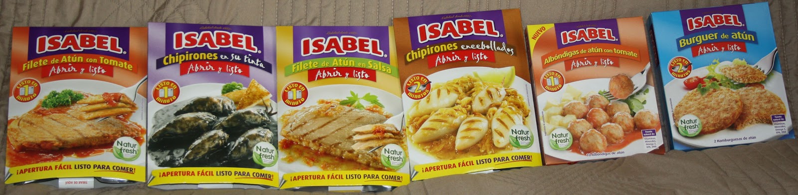 ElCaldero Nazari: Agradecimeinto. Conservas Garavilla - ISABEL-