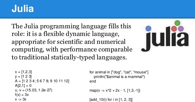 Julia Programlama Dili