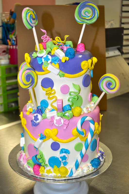 Leah's Sweet Treats: Candyland Cake