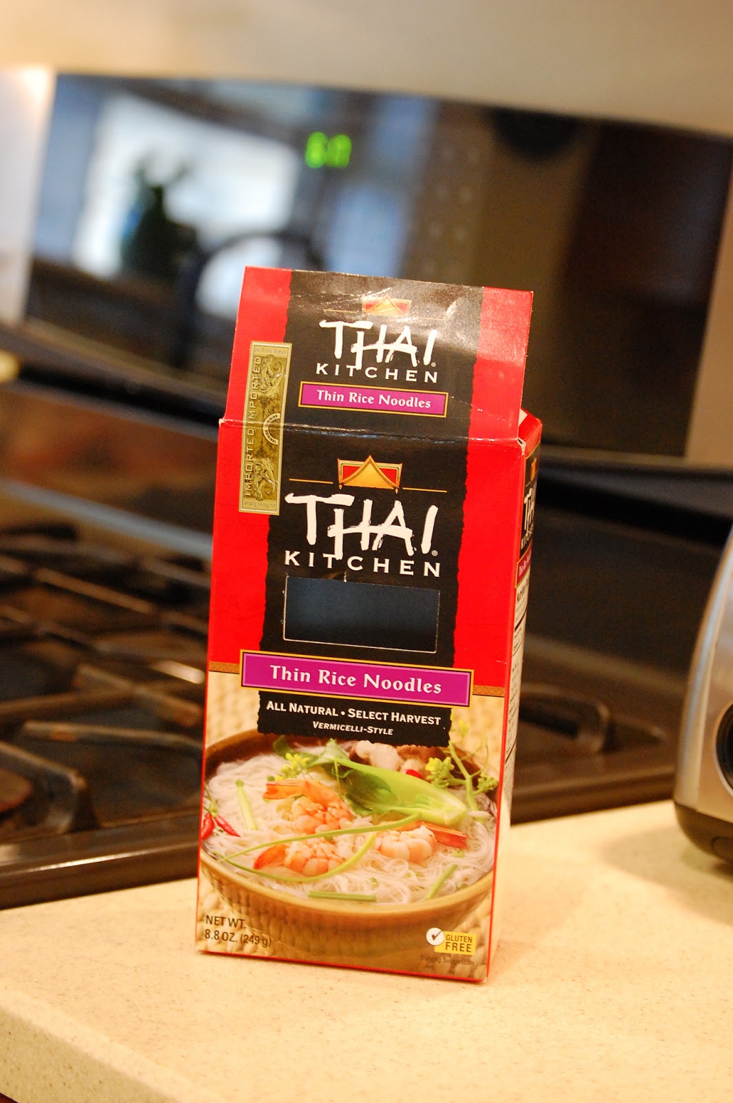 Pots on the Stove: Ginger Chicken over Puffed Rice Noodles