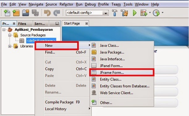 first time blog: MEMBUAT APLIKASI PEMBAYARAN SEDERHANA DENGAN JAVA NETBEANS