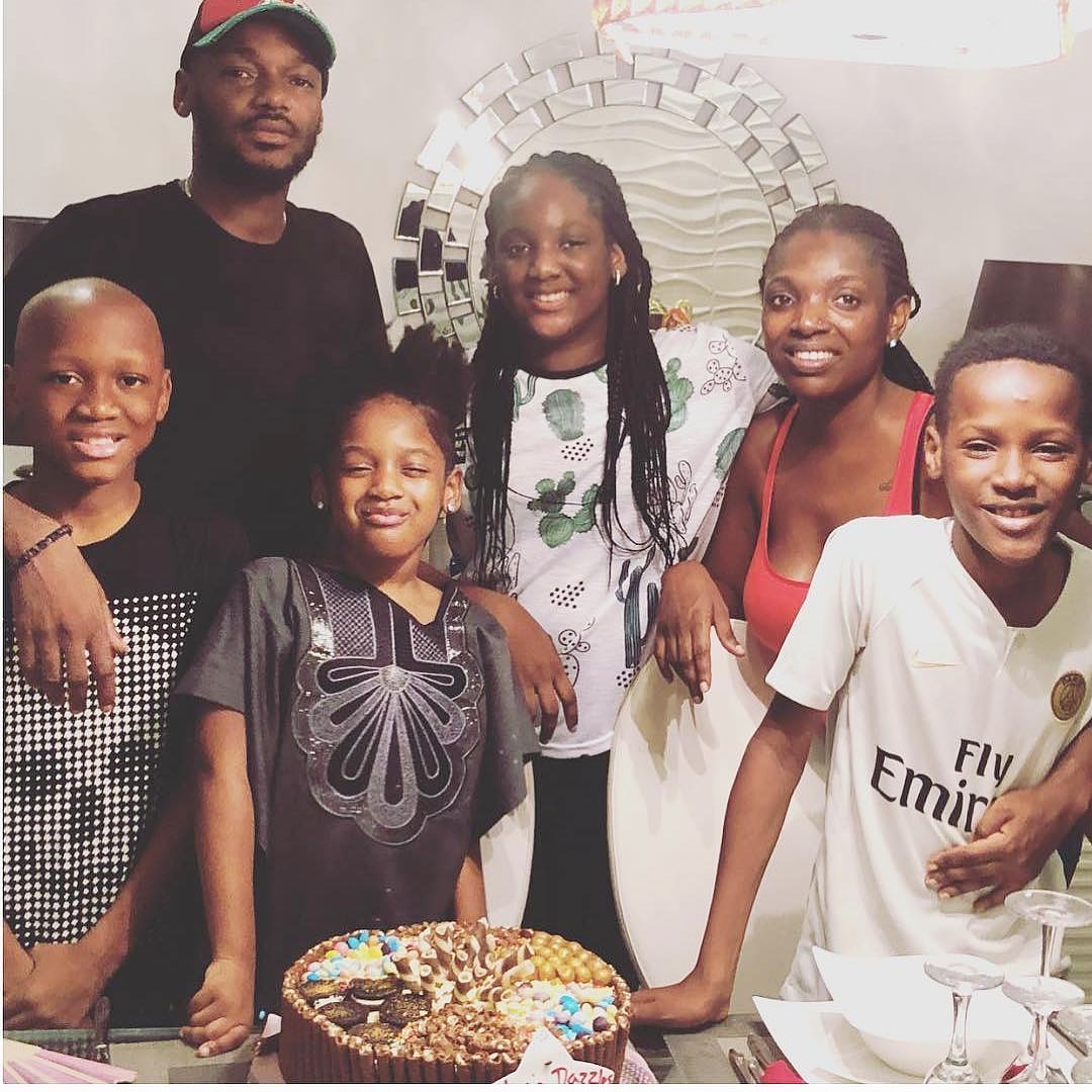 Meet 2Baba’s Seven Children, Baby Mamas and His Wife Annie Idibia