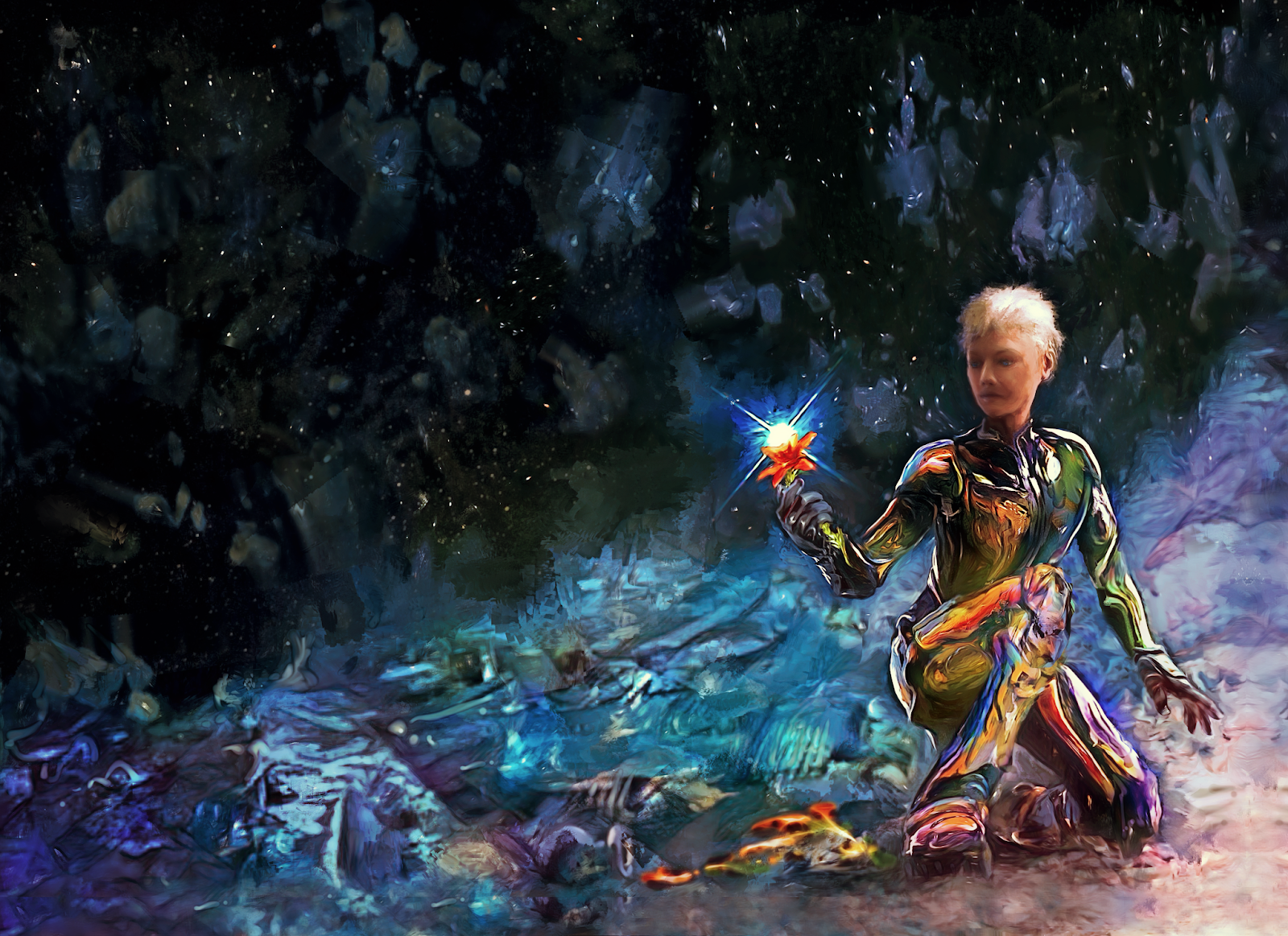 Once in a Blue Muse: The Art of Halcyone Space