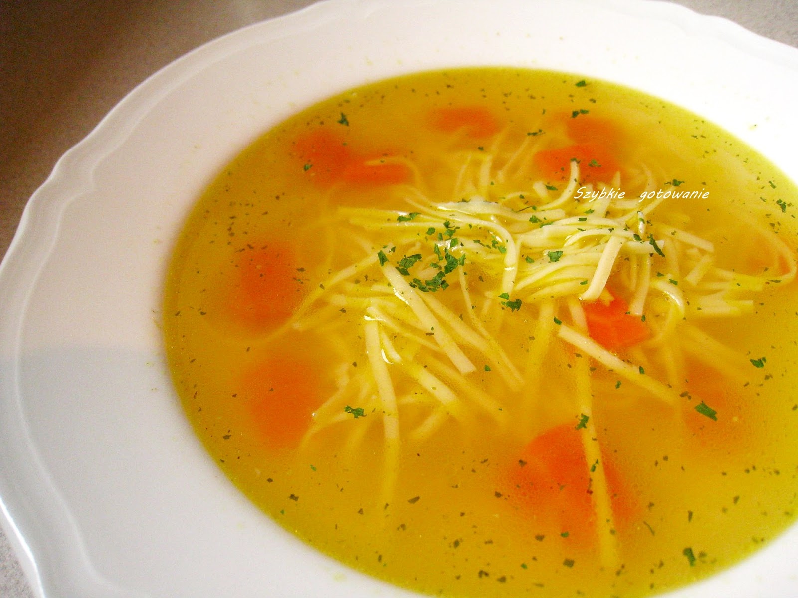 Szybkie gotowanie : Tradycyjny rosół domowy