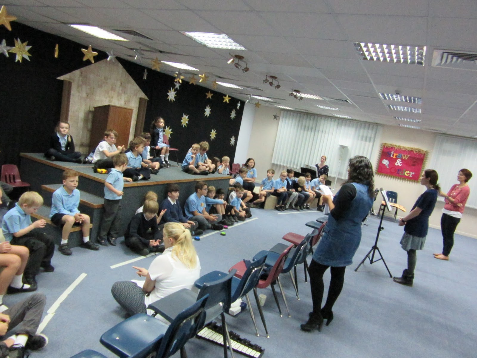 News @ Tabuk Primary School: Straw and Order Rehearsals