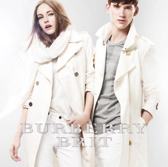 Smartologie: Burberry Brit White Collection Spring 2012 Ad Campaign
