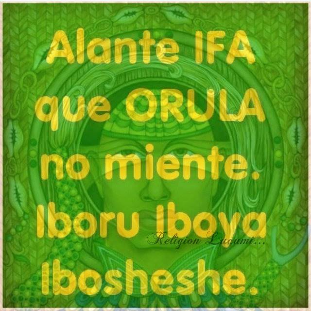 OSHA E IFA: ESTA EN EL PODER DE ORULA