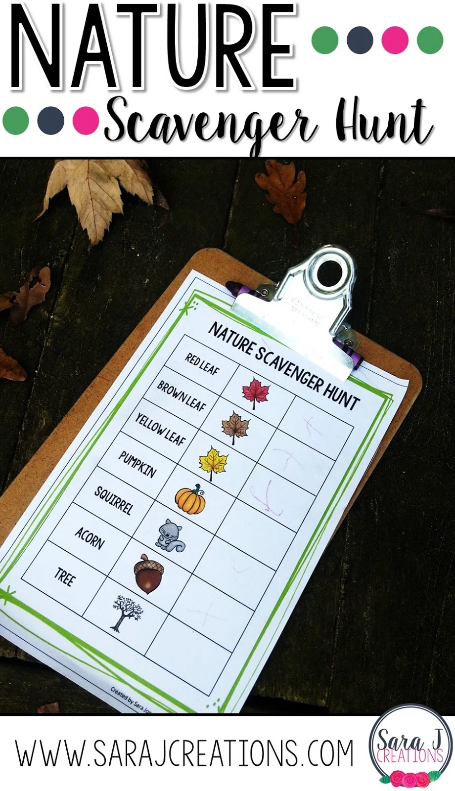 Fall Nature Walk | Sara J Creations