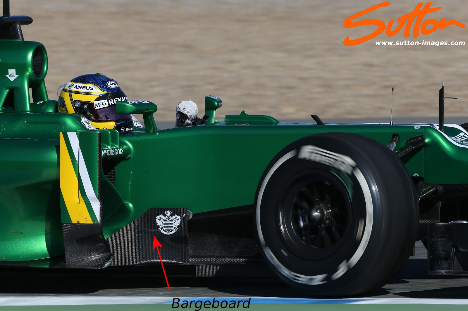 Bargeboard - F1 Technical Terms - SomersF1 - The technical side of ...