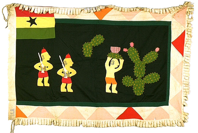 hopping: Ashanti Flags from Ghana