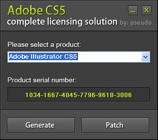 Serial Number, Keygen, Crack, Patch Adobe Photoshop CS5, Illustrator ...