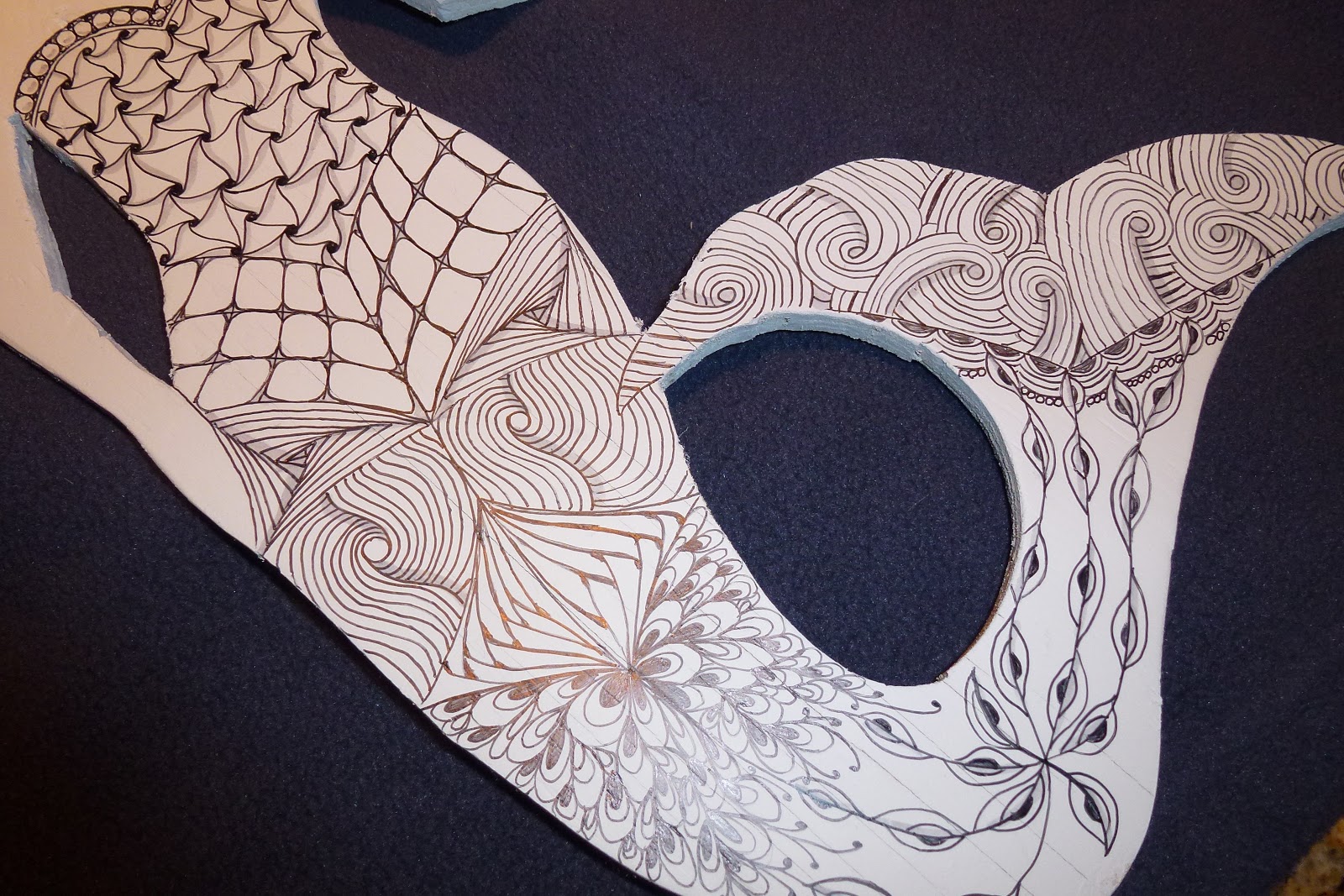 Z'Artfully Tangled: Tangling a mermaid