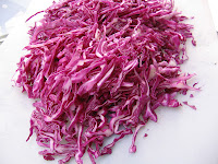 Yasemin's Kitchen: Red Cabbage Salad