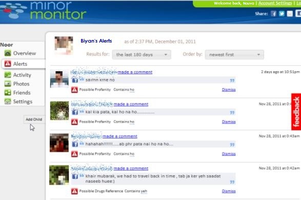 Monitor Your Childs Facebook Activity With Minor Monitor