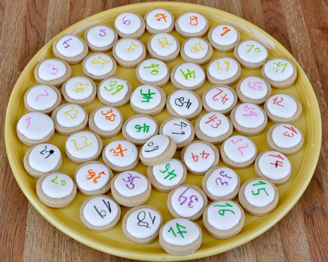 Beki Cook's Cake Blog: 100 Days of School Cookies