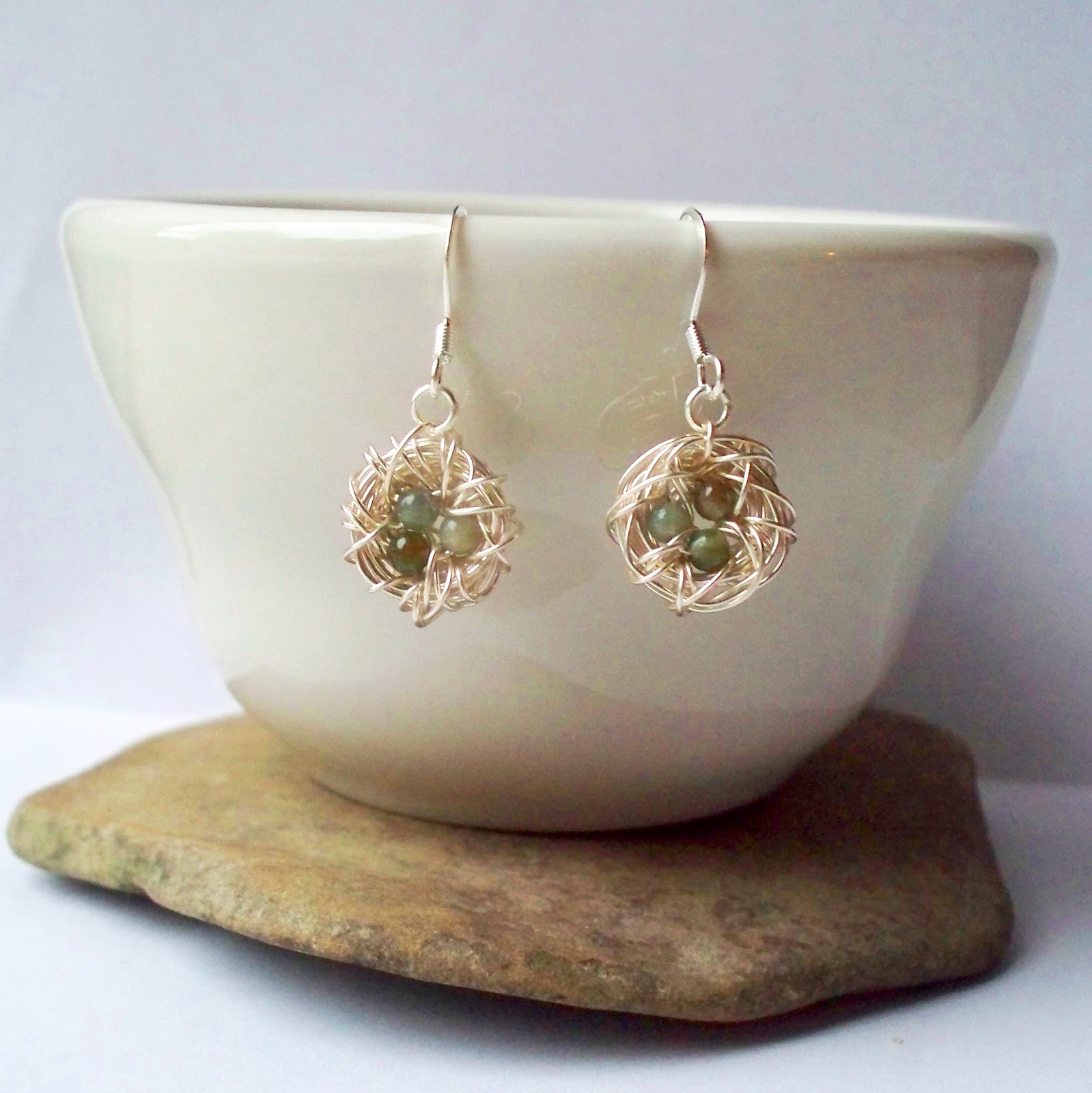 The Wired Tree: Ring Tutorial- Beaded Wrapped Stone Ring