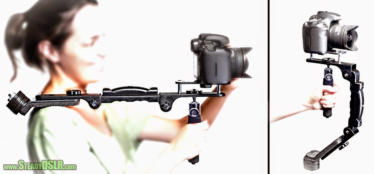 SteadiGO Glidecam DSLR Stabilizers | SteadyDSLR Shoulder Rig & Steadycam