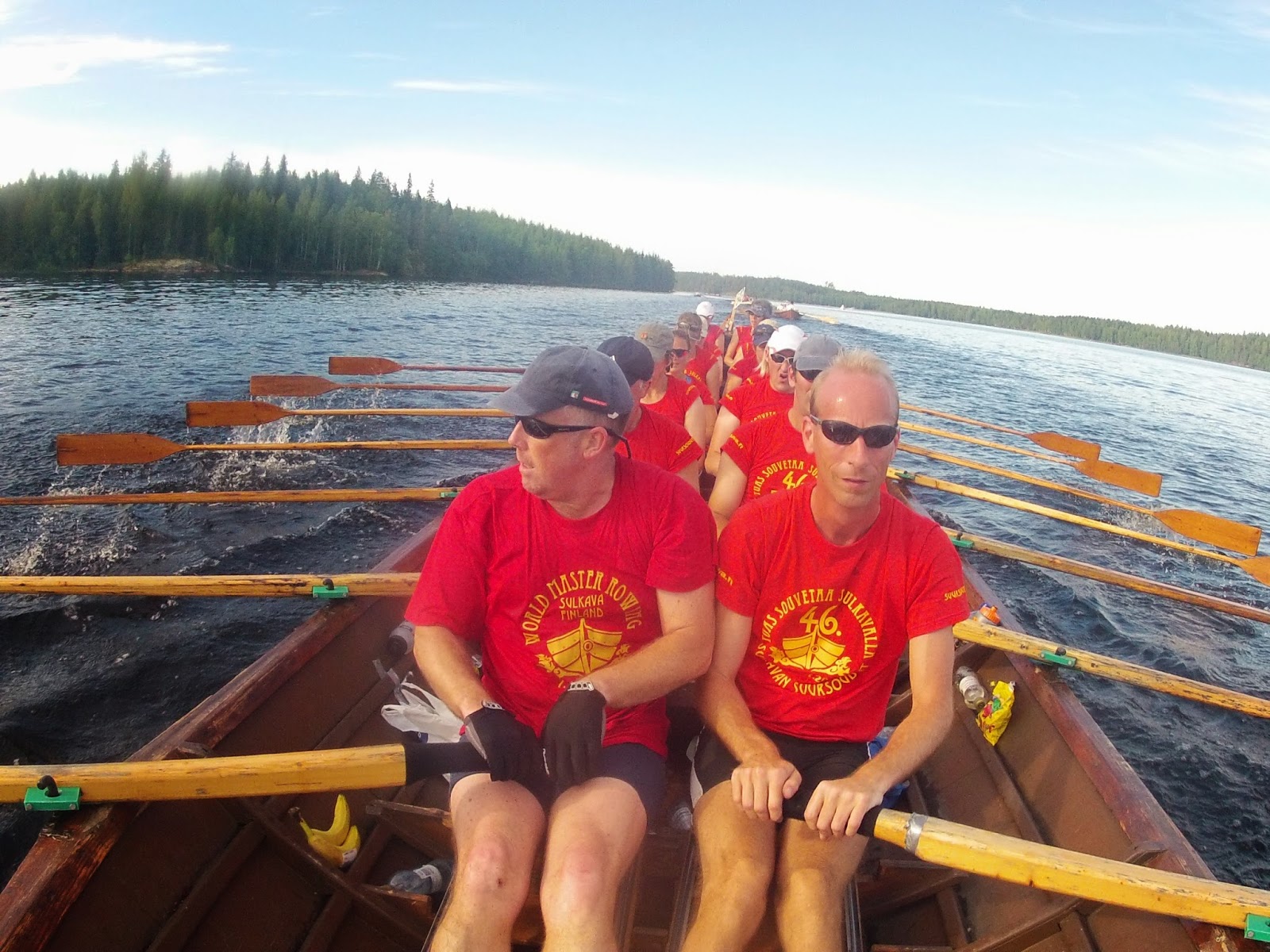 Expedition Rowing: The Sulkava Rowing Race: 15 have fun in Finland
