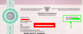 Ternyata Begini Caranya Print Out Database Sertifikat Pelaut Online ...