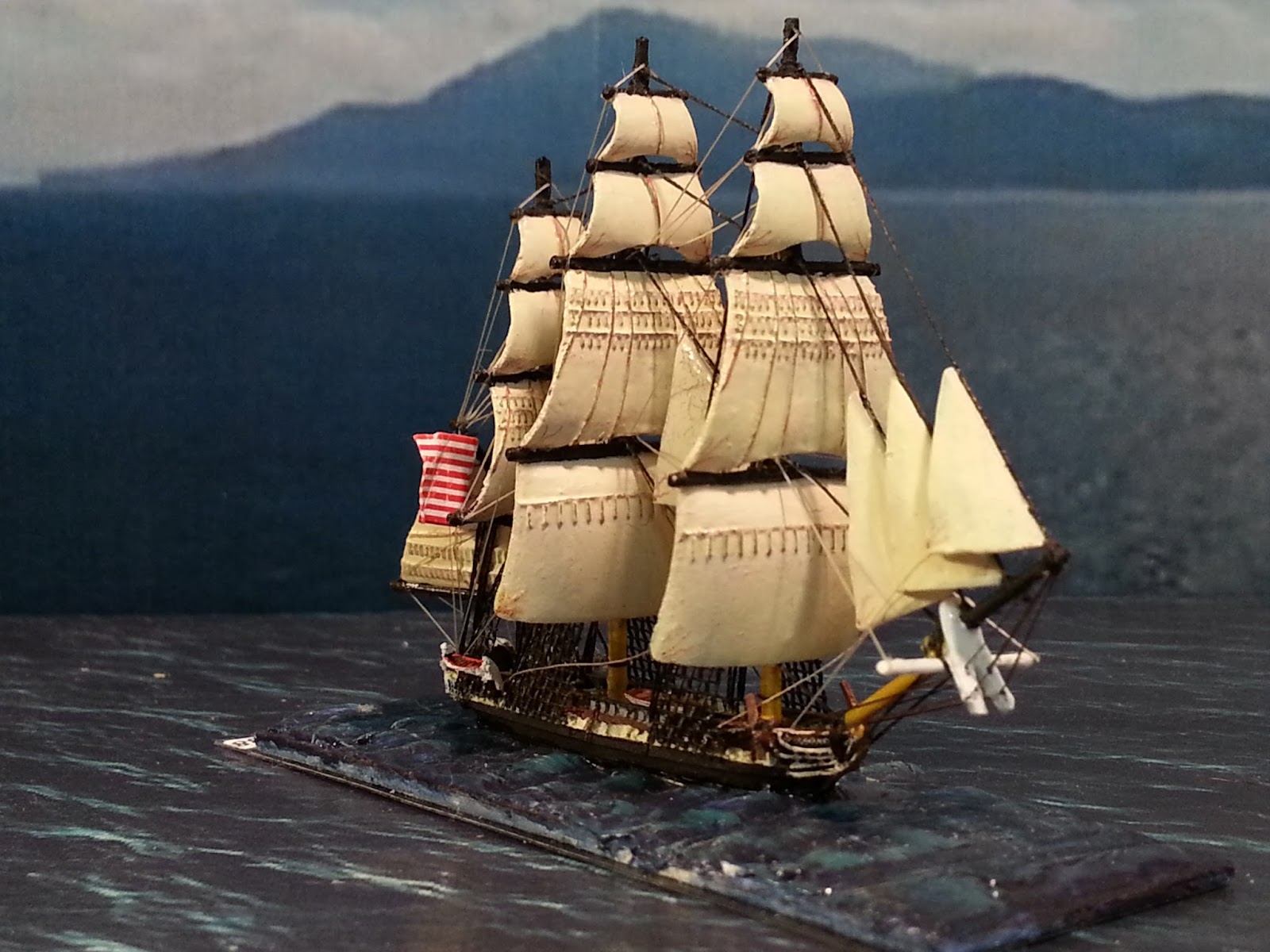 A Miniatures Hobby Room: 1/1200 GHQ USS Constellation