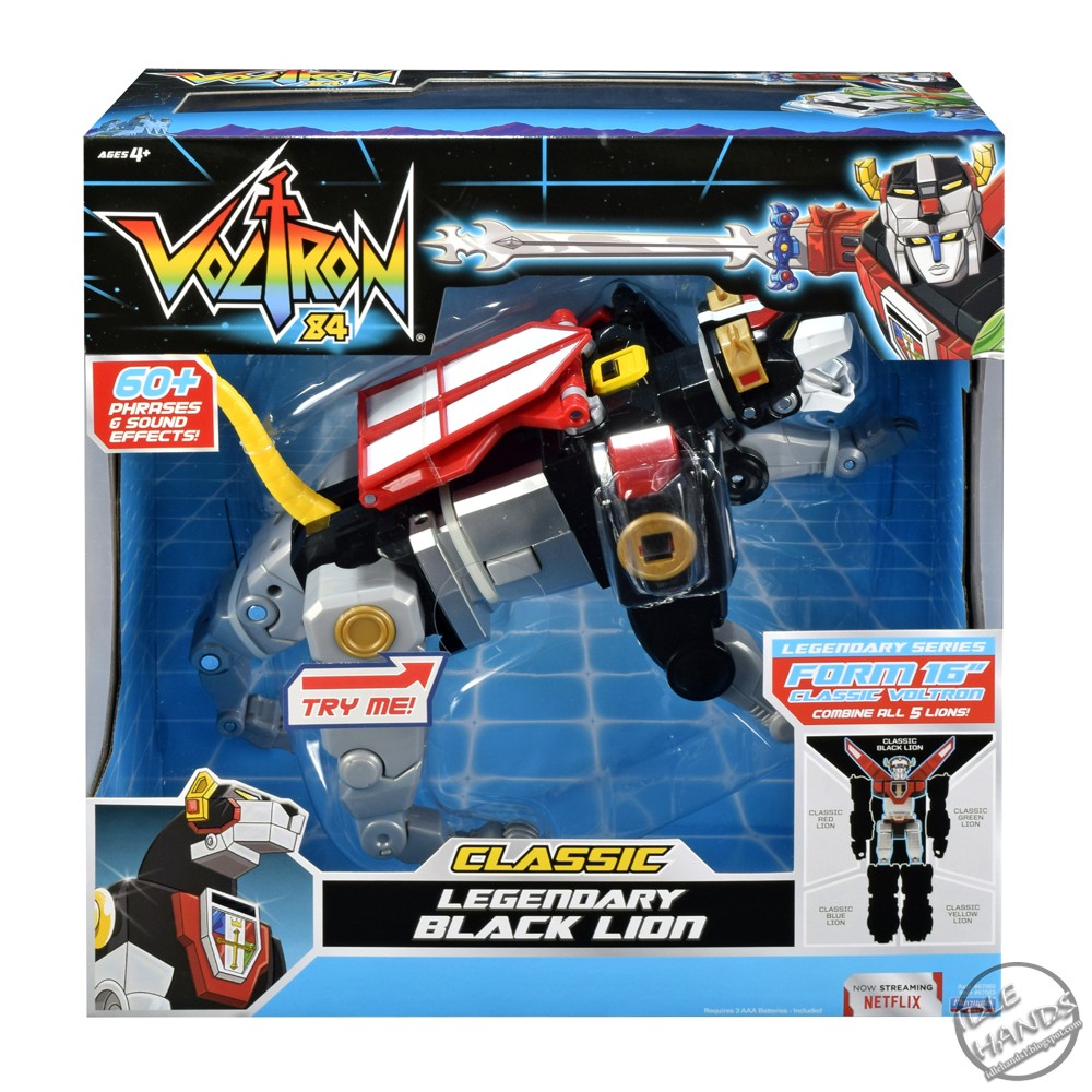 Idle Hands: Voltron Classic ’84 Legendary Lion Collection