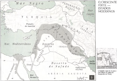 Mapas do Antigo Oriente Próximo e do Crescente Fértil | Shemá Israel