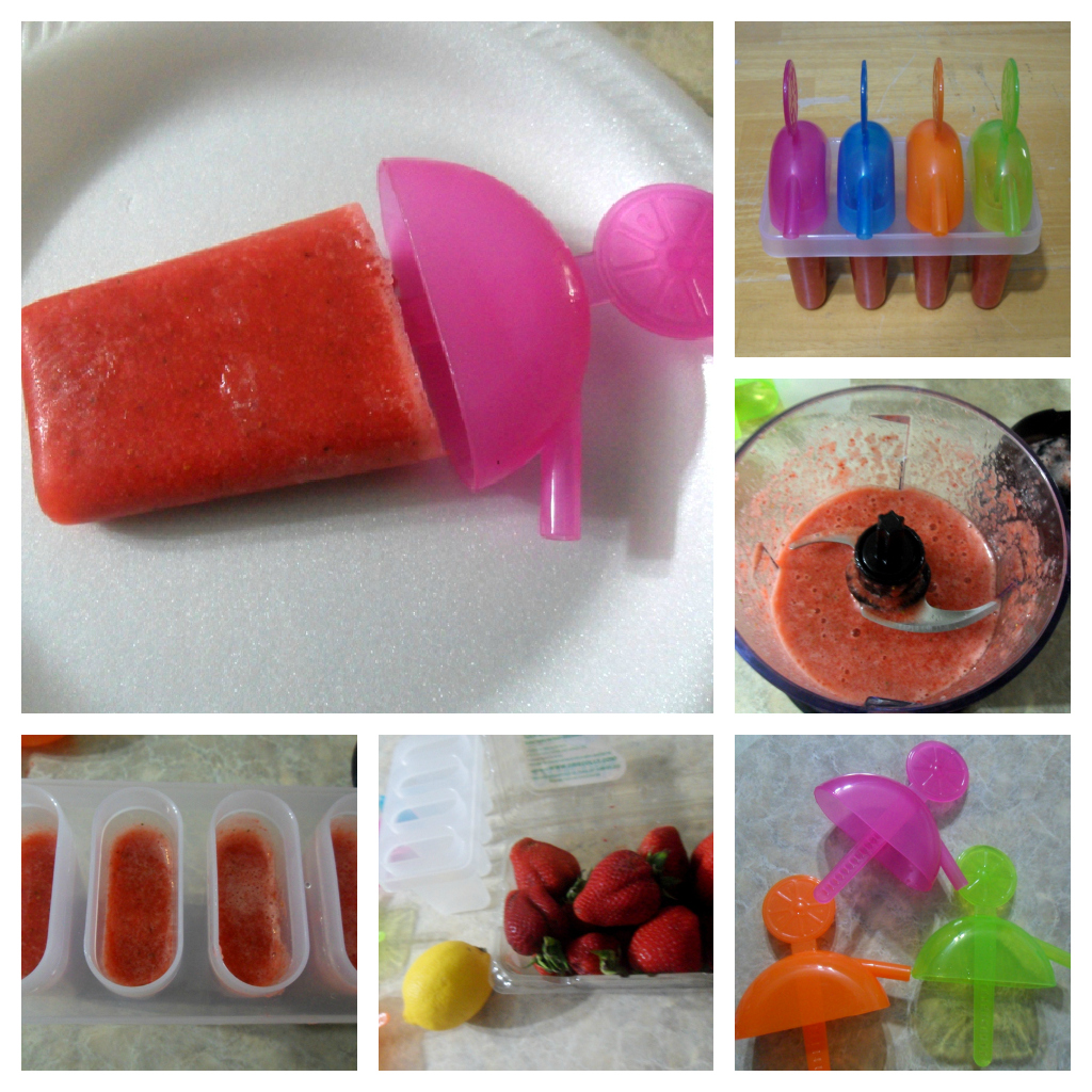 Strawberry-Mint Popsicle | Not Just A Food Blog