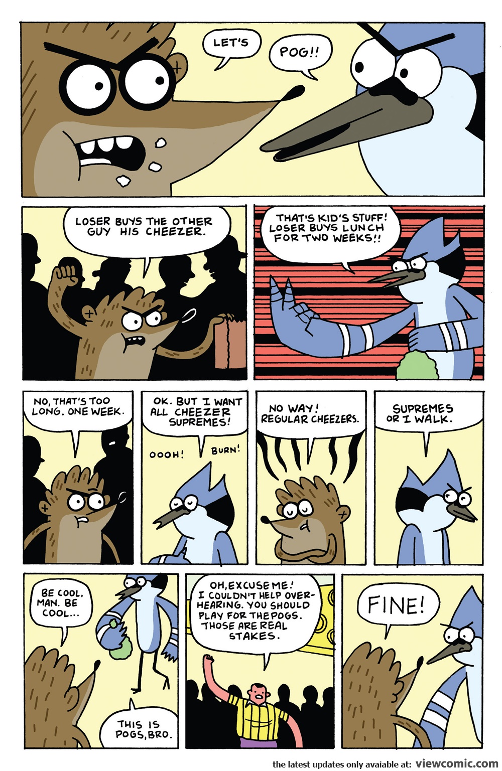 Oooh Burn Regular Show