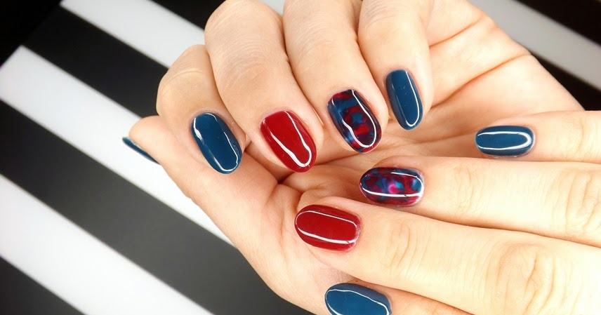 Blog urodowo-kosmetyczny LadyAggu: HYBRYDY: 074 Prussian Blue + 028 ...