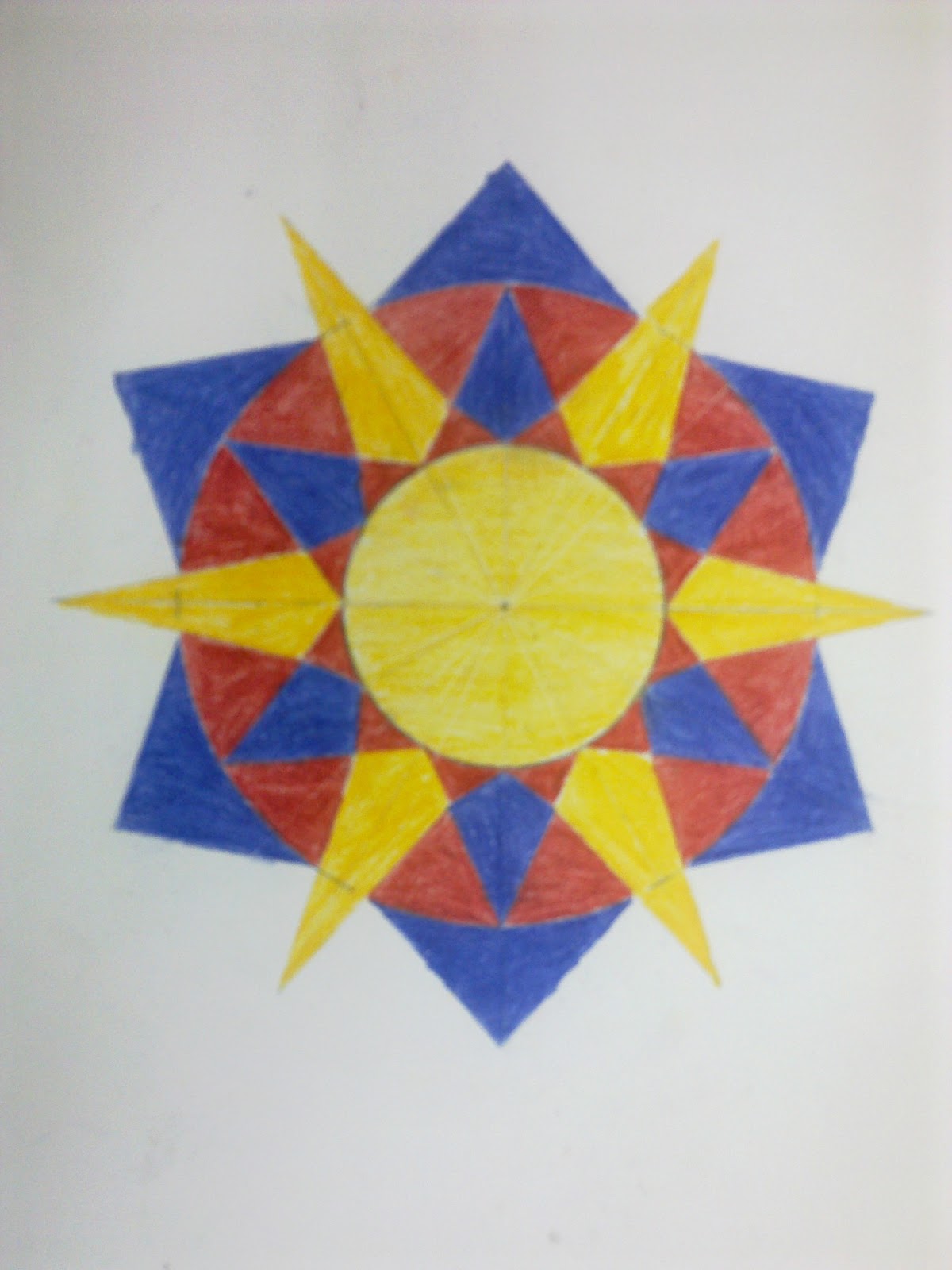 COMPOSICIÓN GEOMÉTRICA 3er. año -2012