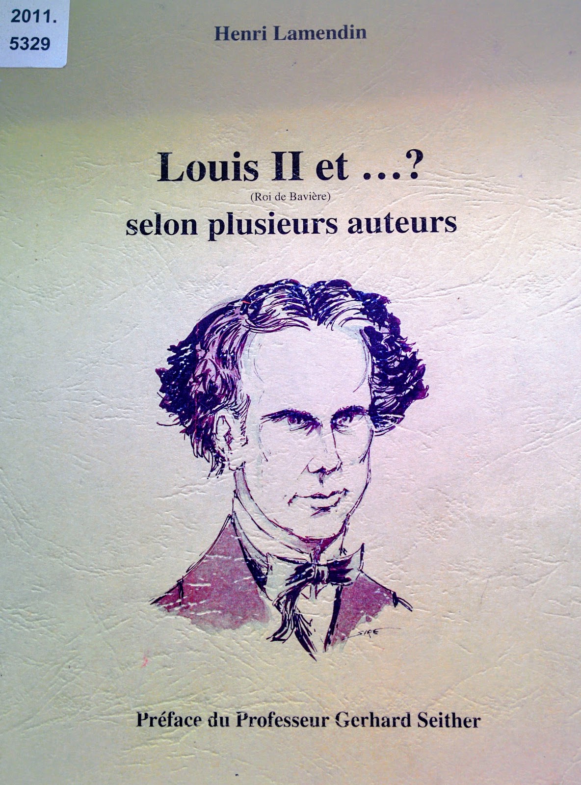 Munich and Company: Un portrait de Louis II de Bavière. Dessin original ...