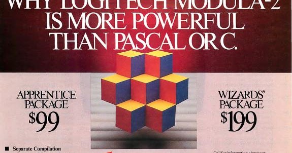 Informatica Viejuna: Logitech Modula-2