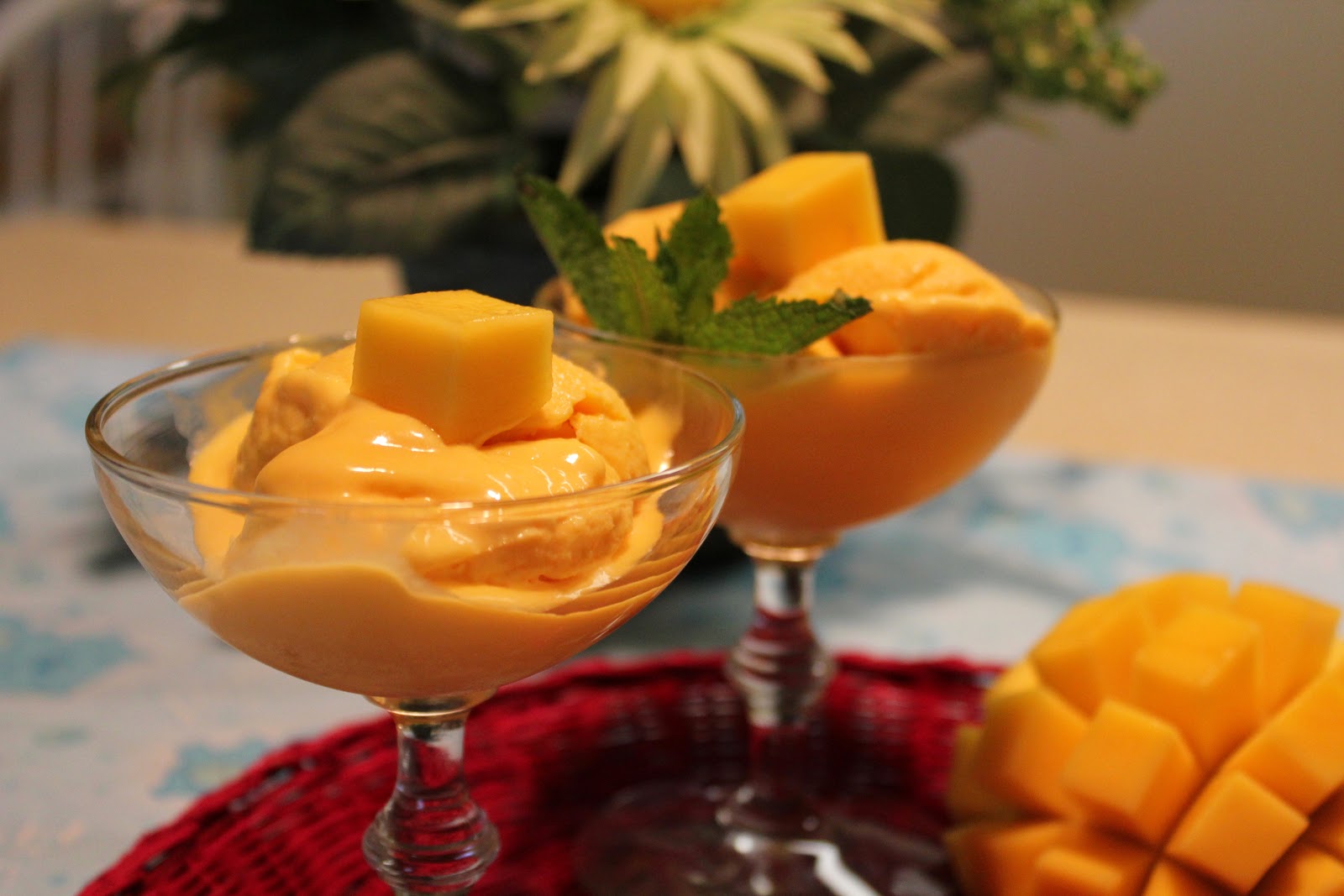 Subhra's Kitchen: Mango Ice Cream