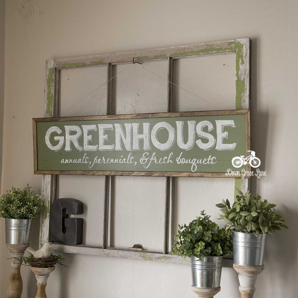 Chapel Cottage Chicks: Greenhouse Sign