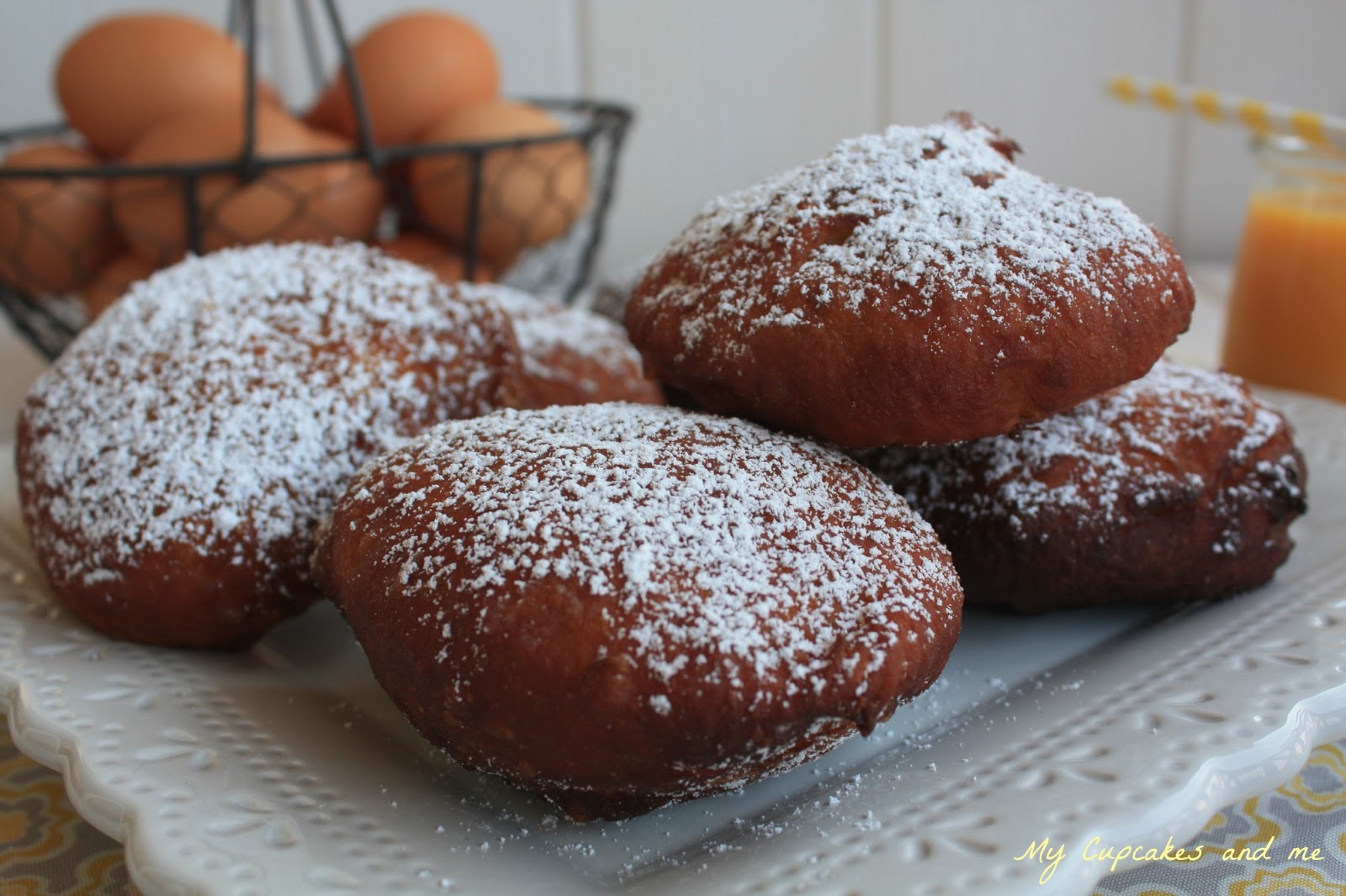My cupcakes & me: Berlinas de crema de Chocolate