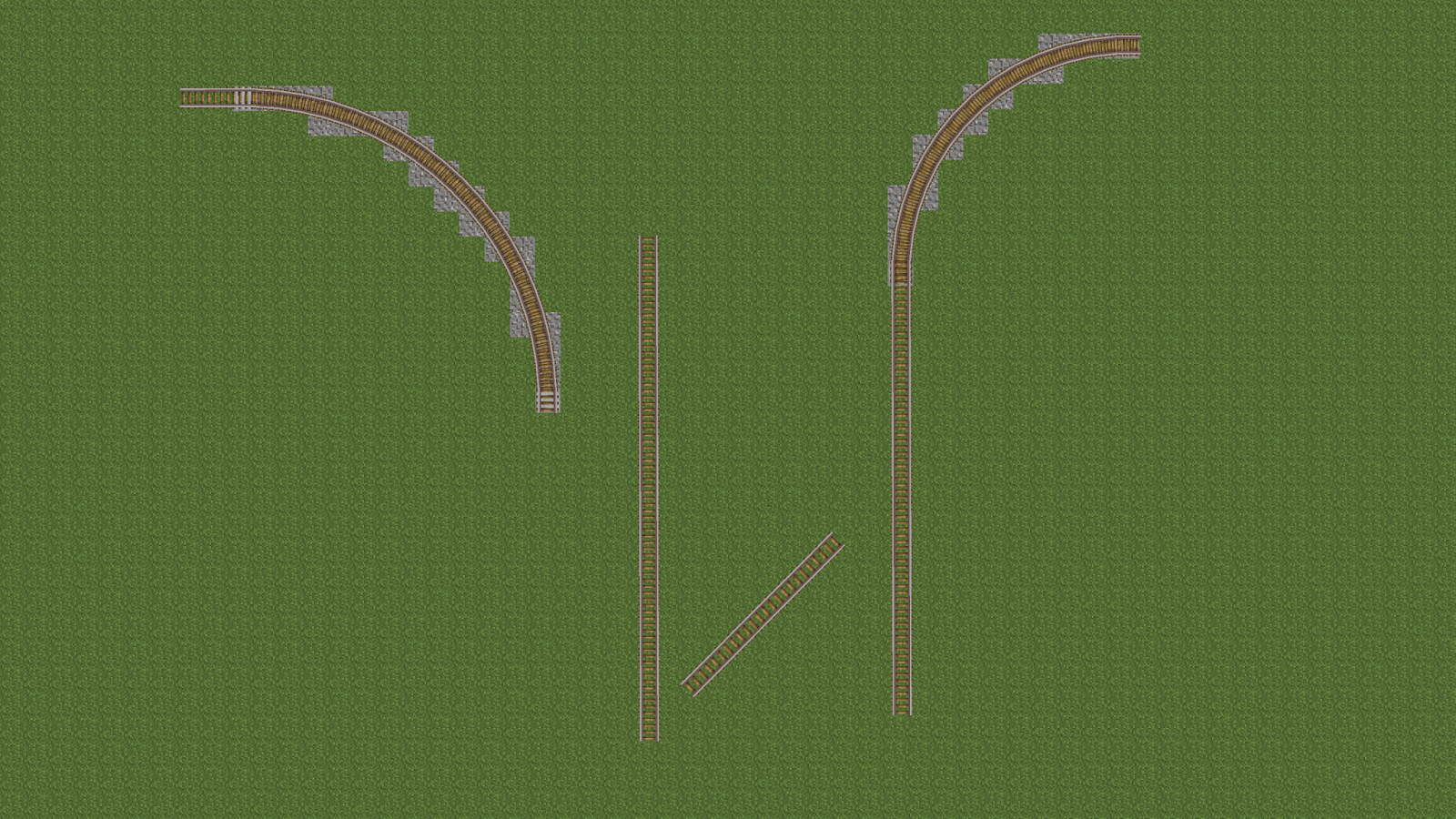 Minecraft Transit Railway: Rails