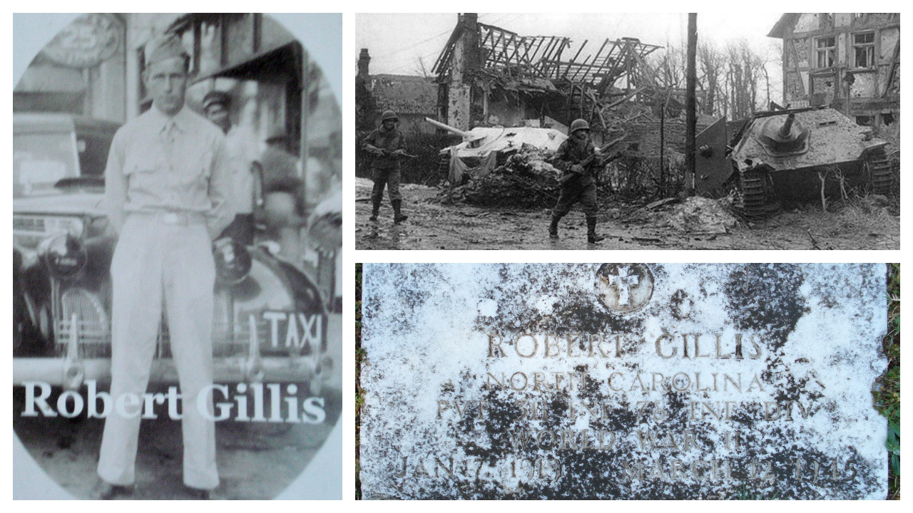 WW2 Fallen 100: WW2 Fallen - Robert Gillis, 78th Infantry Division