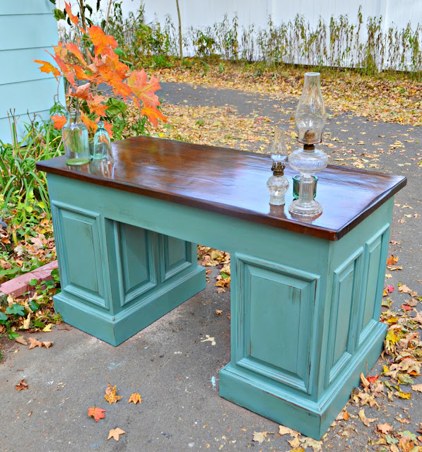 Heir and Space: A Vintage Bennington Pine Desk