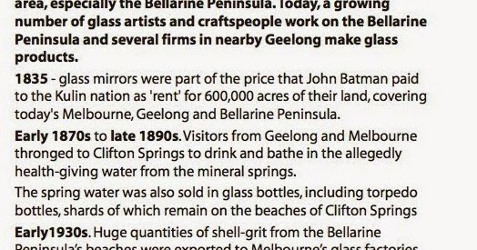 GlassReflections: A brief Glass History timeline